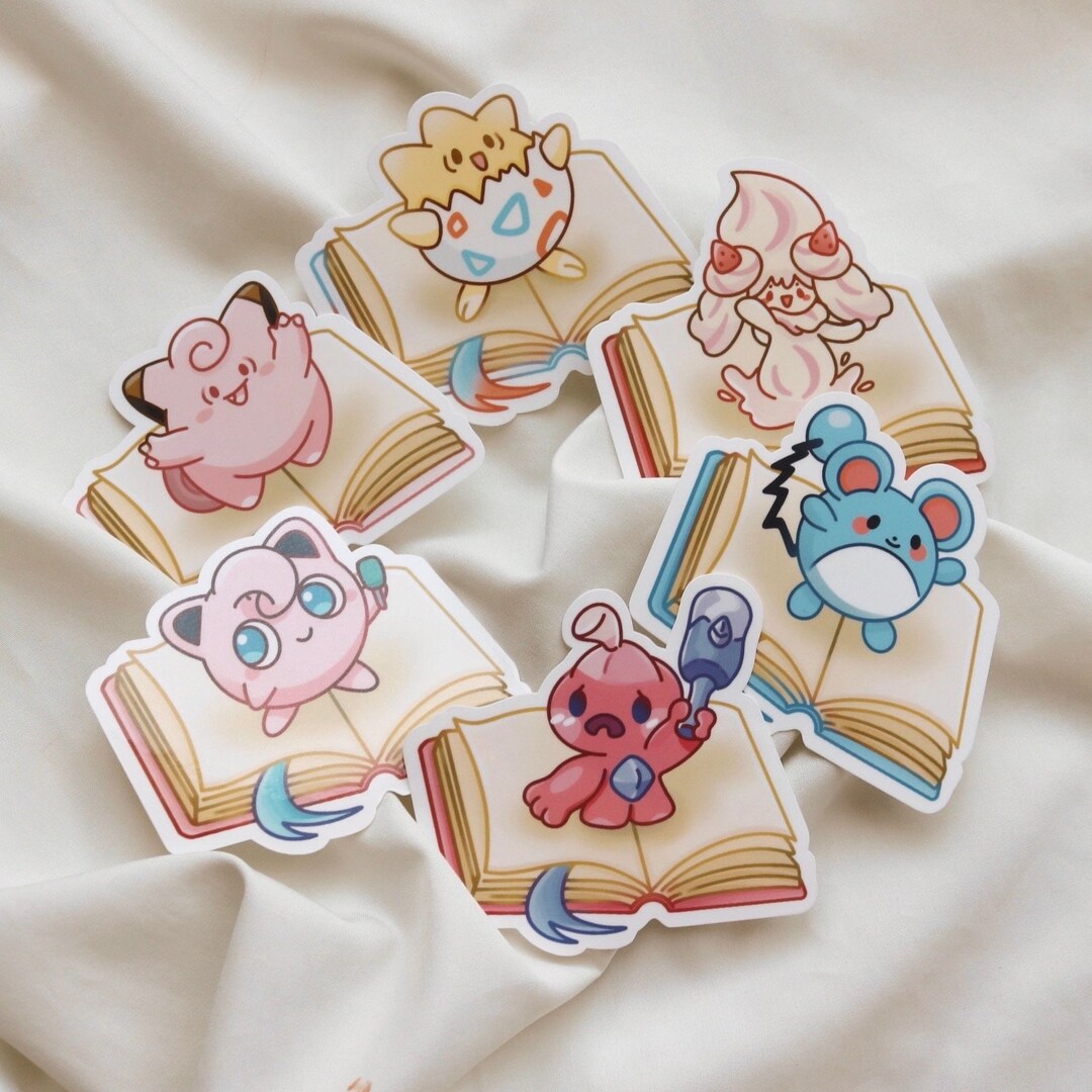 Fairy Tale Storybook Creatures Vinyl Stickers - Etsy