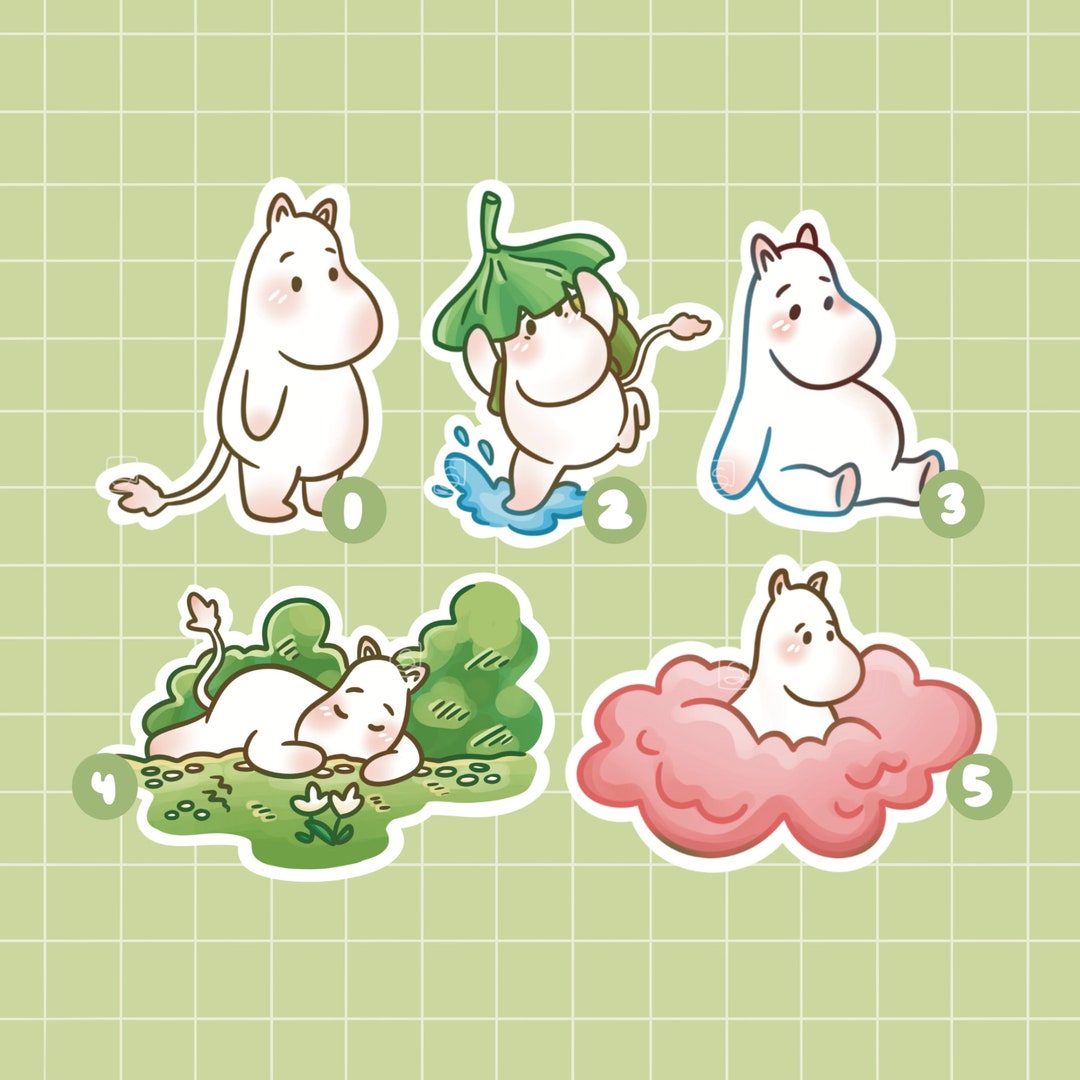Cute Finnish Troll Stickers - Etsy