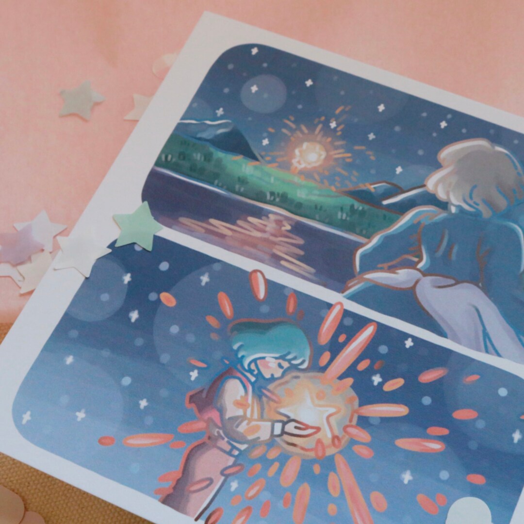 Firework Art Print - Etsy