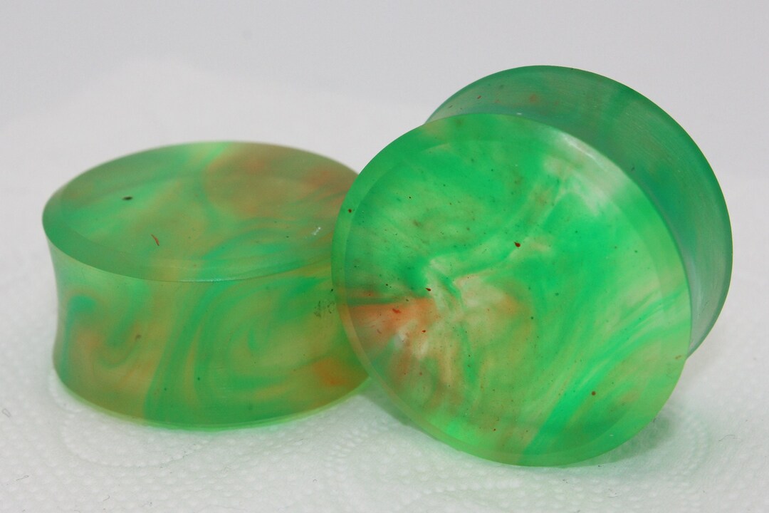 1 Pair of 25 Mm Resin Plugs - Etsy