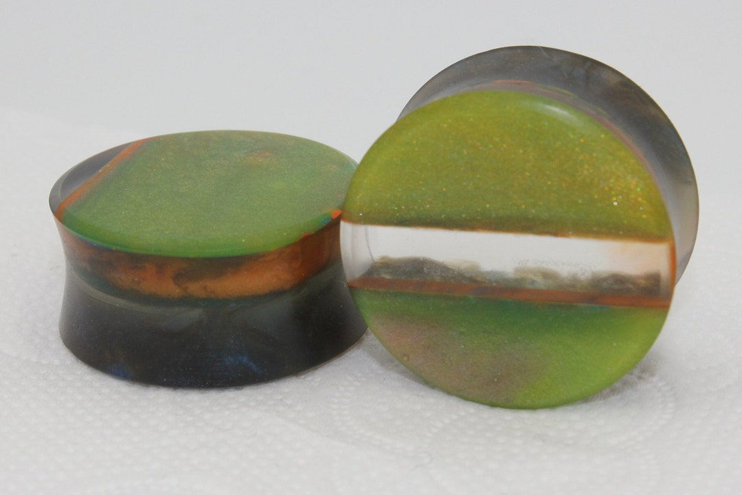 1 Pair of 25mm Resin Plugs - Etsy