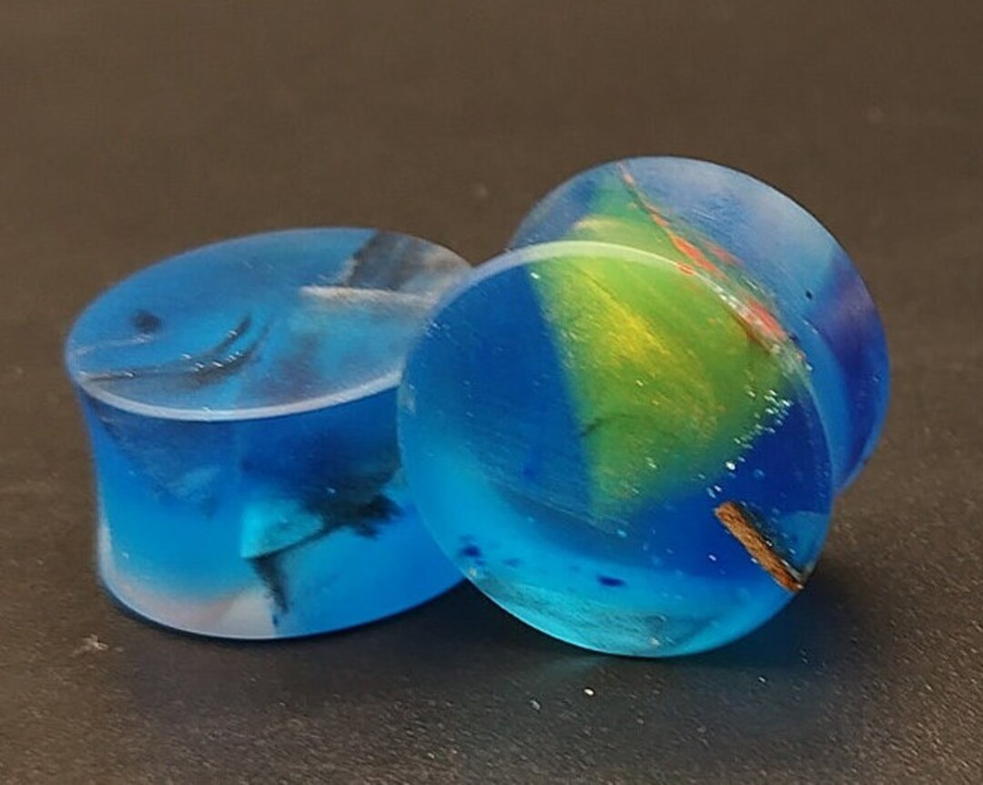 1 Paire De Plugs 20mm En Résine - Etsy