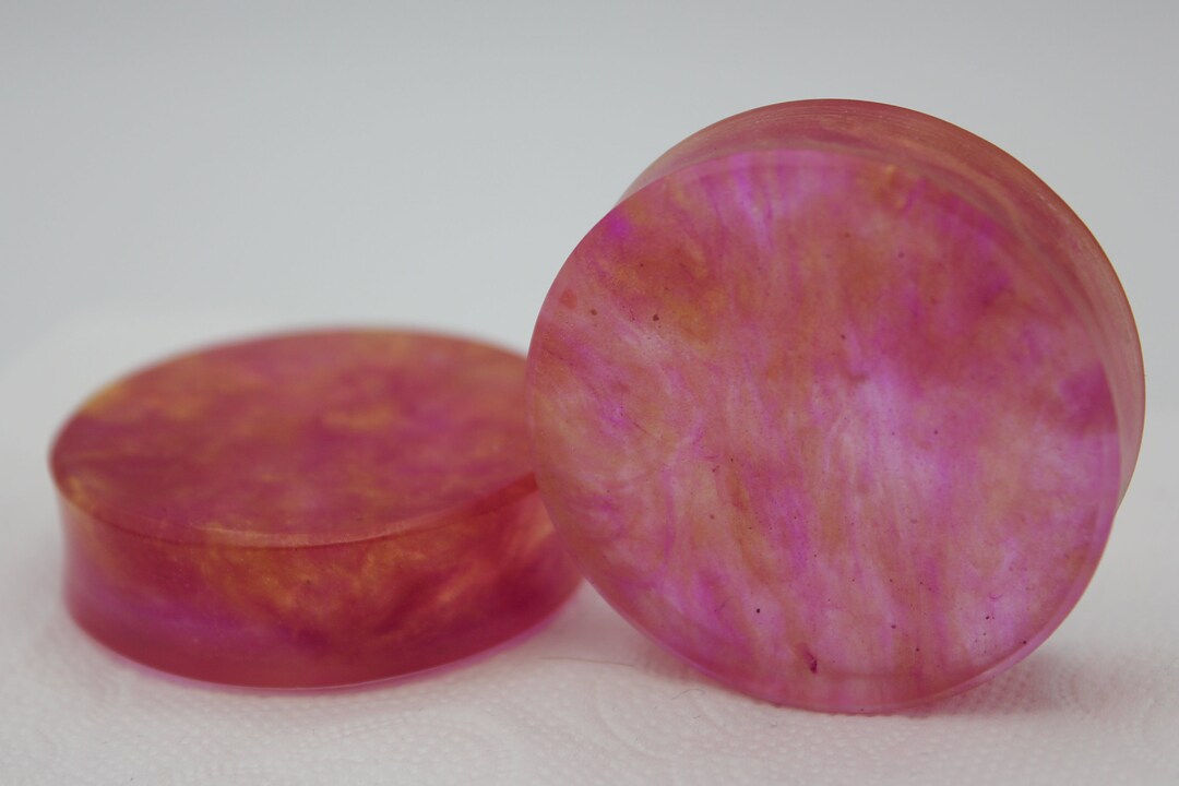 1 Pair of 42mm Resin Plugs - Etsy