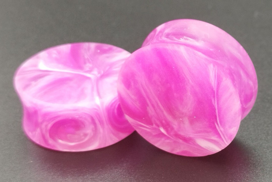 1 Pair of 30mm Handmade Resin Plugs - Etsy
