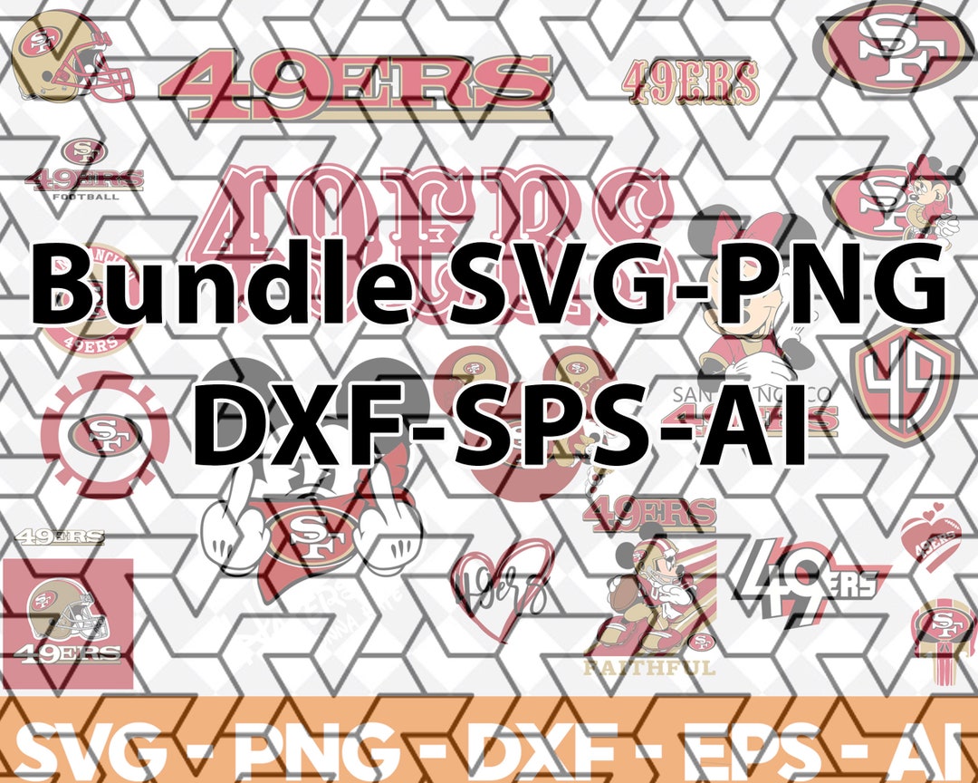 Francisco49ers SGV Digital Download - Etsy