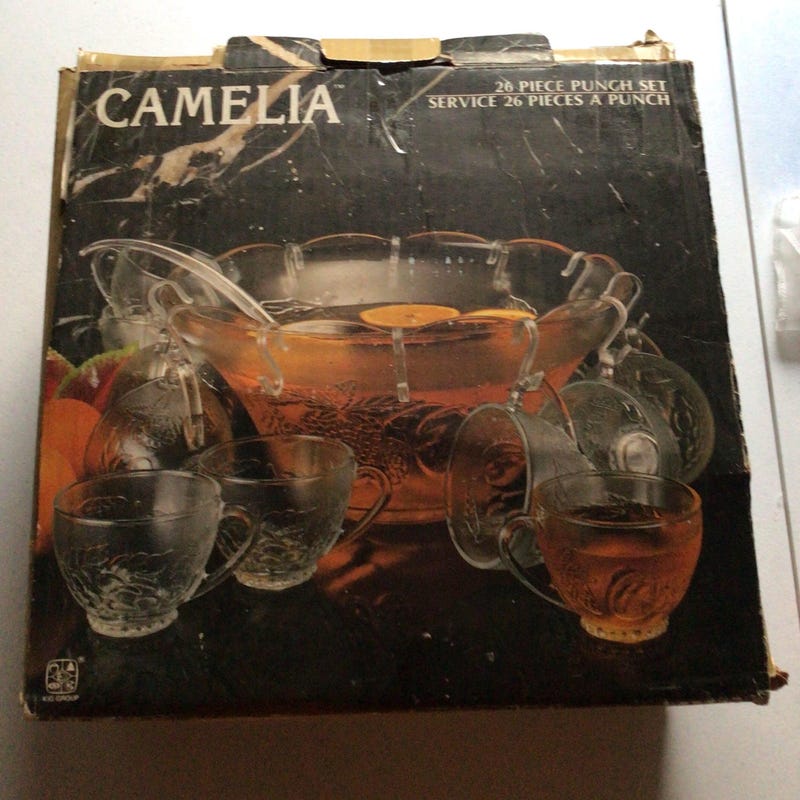 Fruit Punch on Bowl - Etsy UK