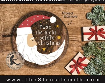 Santa Moon Door Hanger - Etsy