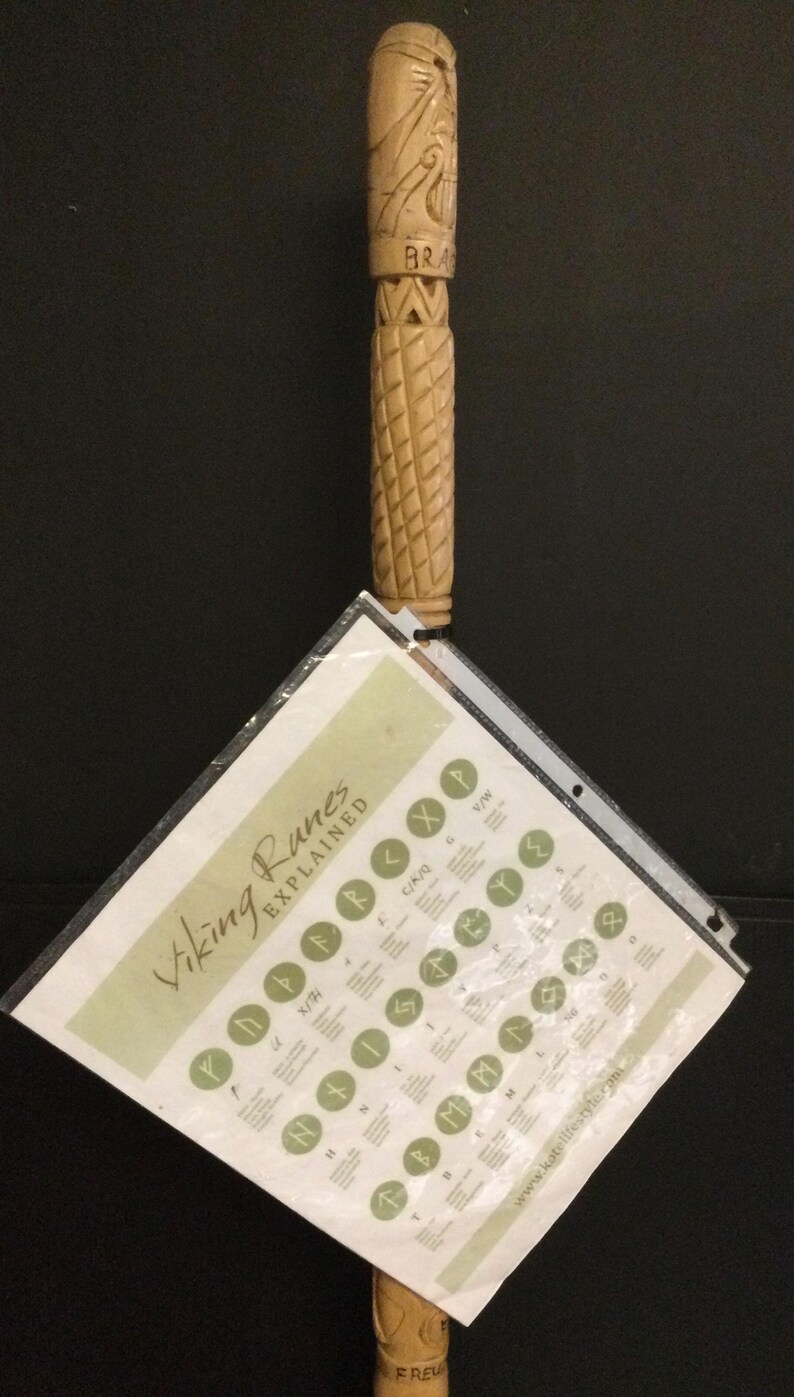 Viking Walking Stick - Etsy
