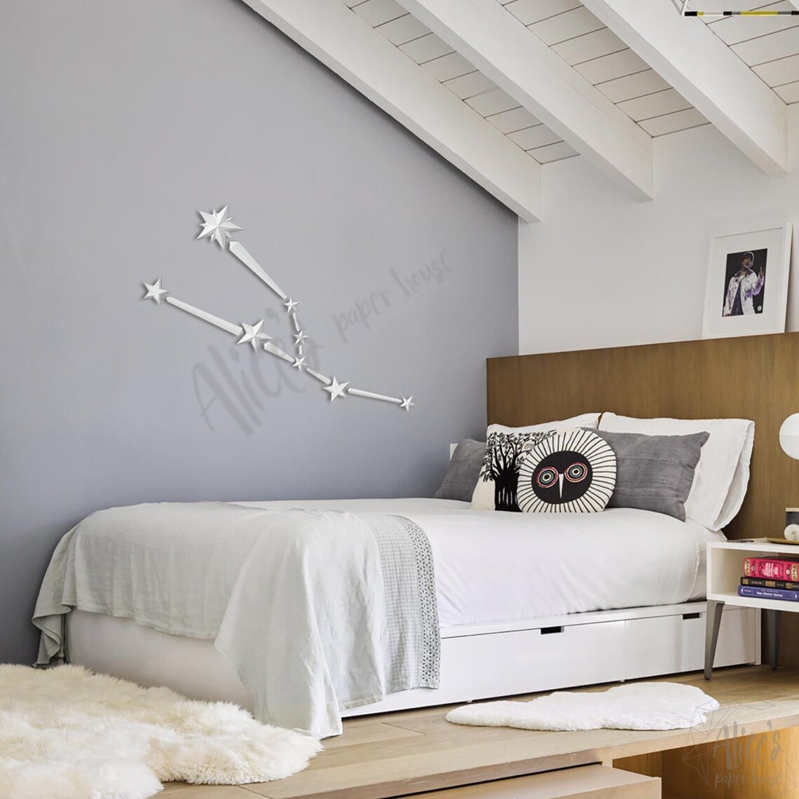 Constellation Taurus Papercraft Papercraft Stars Taurus Wall - Etsy