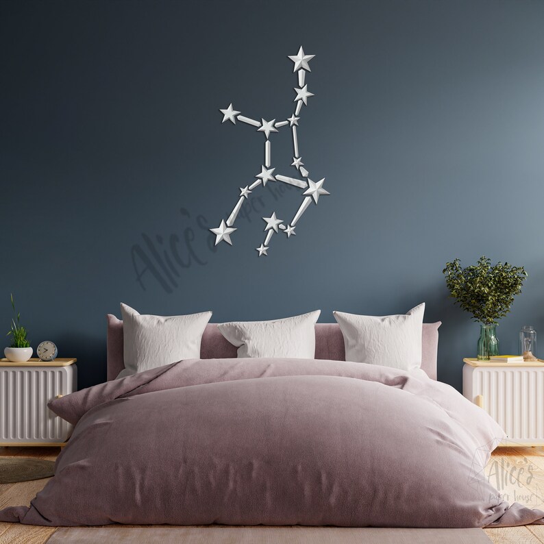 Constelación Virgo papercraft, Estrellas Papercraft, Decoración de ...
