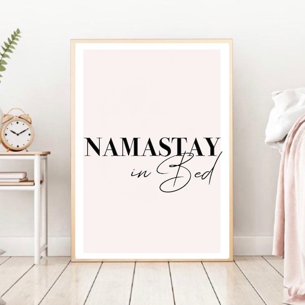 Namastay in Bed - Etsy