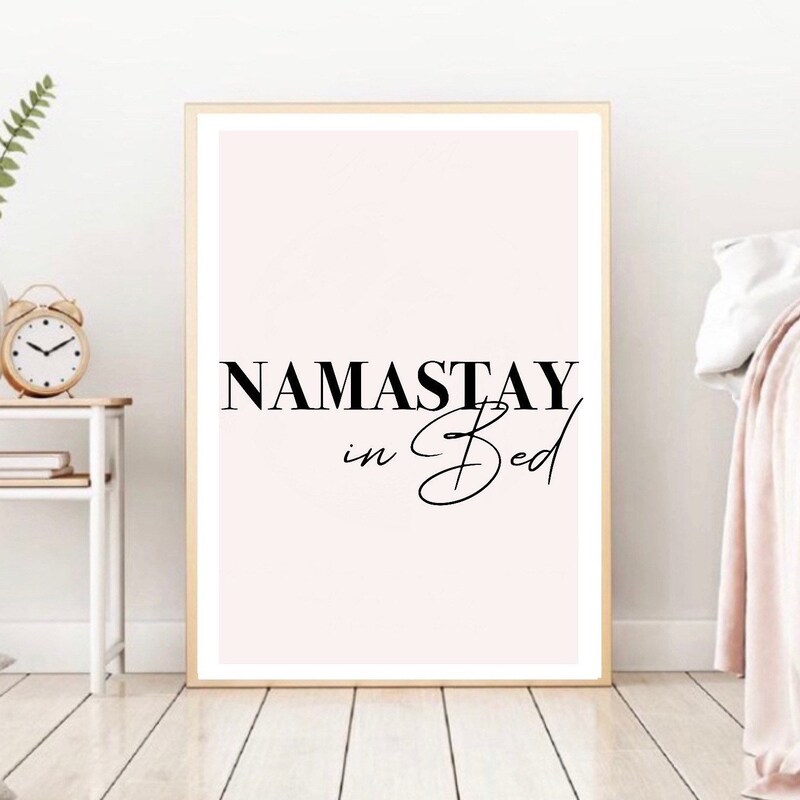 Namastay in Bed - Etsy