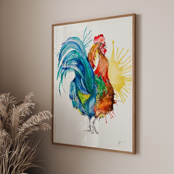 Cockerel - Etsy UK