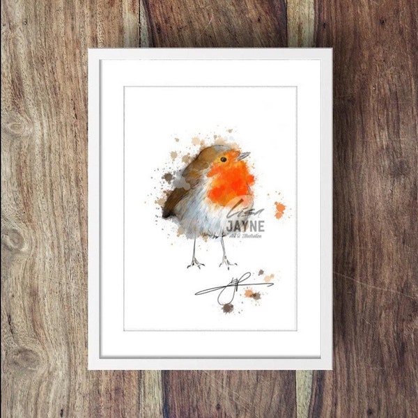 Robin Red Breast - Etsy