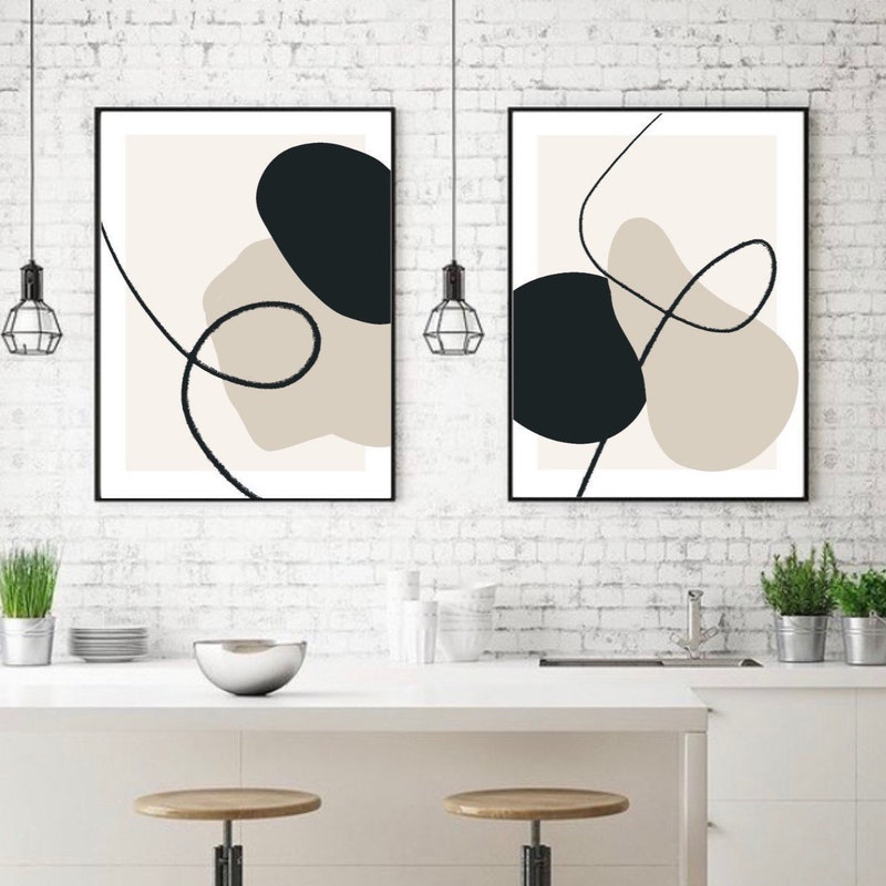 Neutral Color Art - Etsy