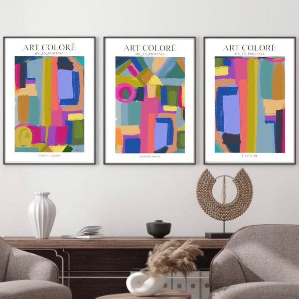 Multi Colored Art - Etsy UK