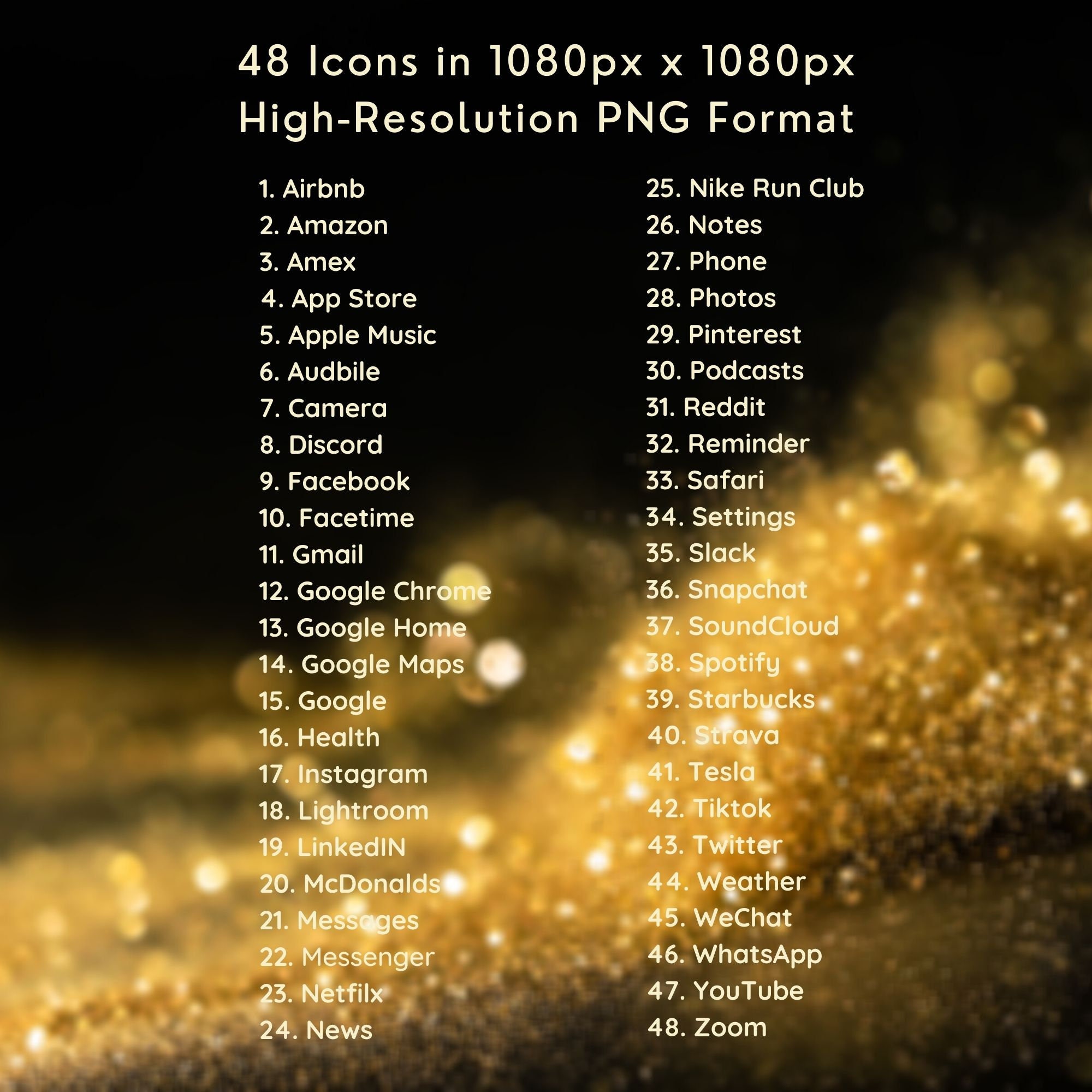 Gold Ios14 App Icons Pack I Golden Aesthetic iPhone Home - Etsy Australia