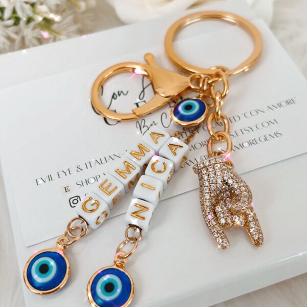 Italian Hand Charm - Etsy