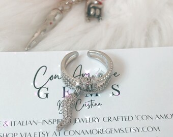 Italian Horn Ring Malocchio - Etsy