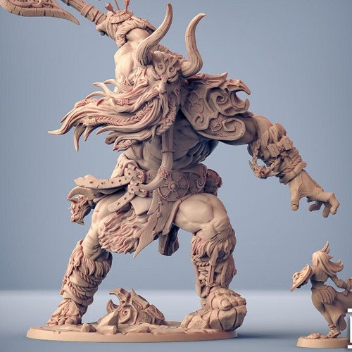 Fire Giant Miniature Artisan Guild Giantkin Warrior Model - Etsy UK