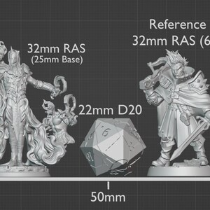 Grimdark Warlock Miniature Flesh of Gods Soul Knife Rogue Model ...