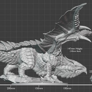 Ancient Copper Dragon Miniature - Lord of the Print | Elder Stone ...