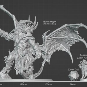 Chaos Daemon Miniature - Clay Beast Creation | Khorne Bloodthirster ...