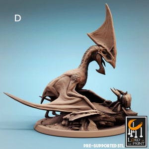 Pterosaur Models - Lord of the Print | Tupandactylus Dinosaur Models ...