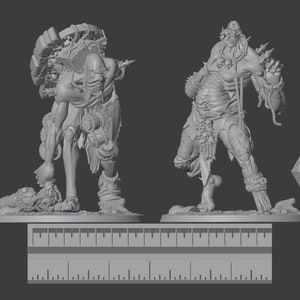 Undead Giant Miniatures - Castnplay | Mancrusher Gargant Models | Sons ...