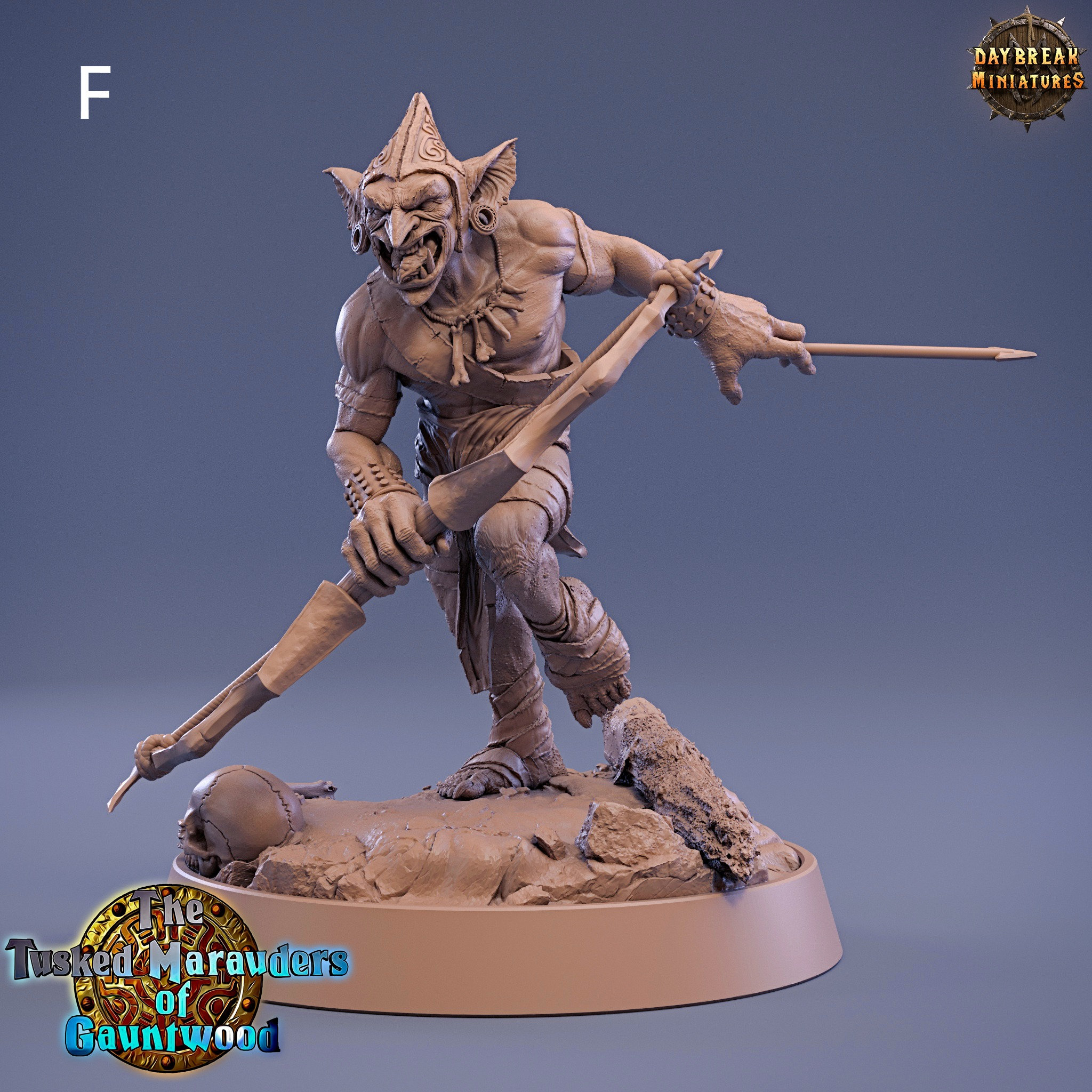 Goblin Infantry Miniatures - Daybreak Miniatures | Goblin Warrior ...