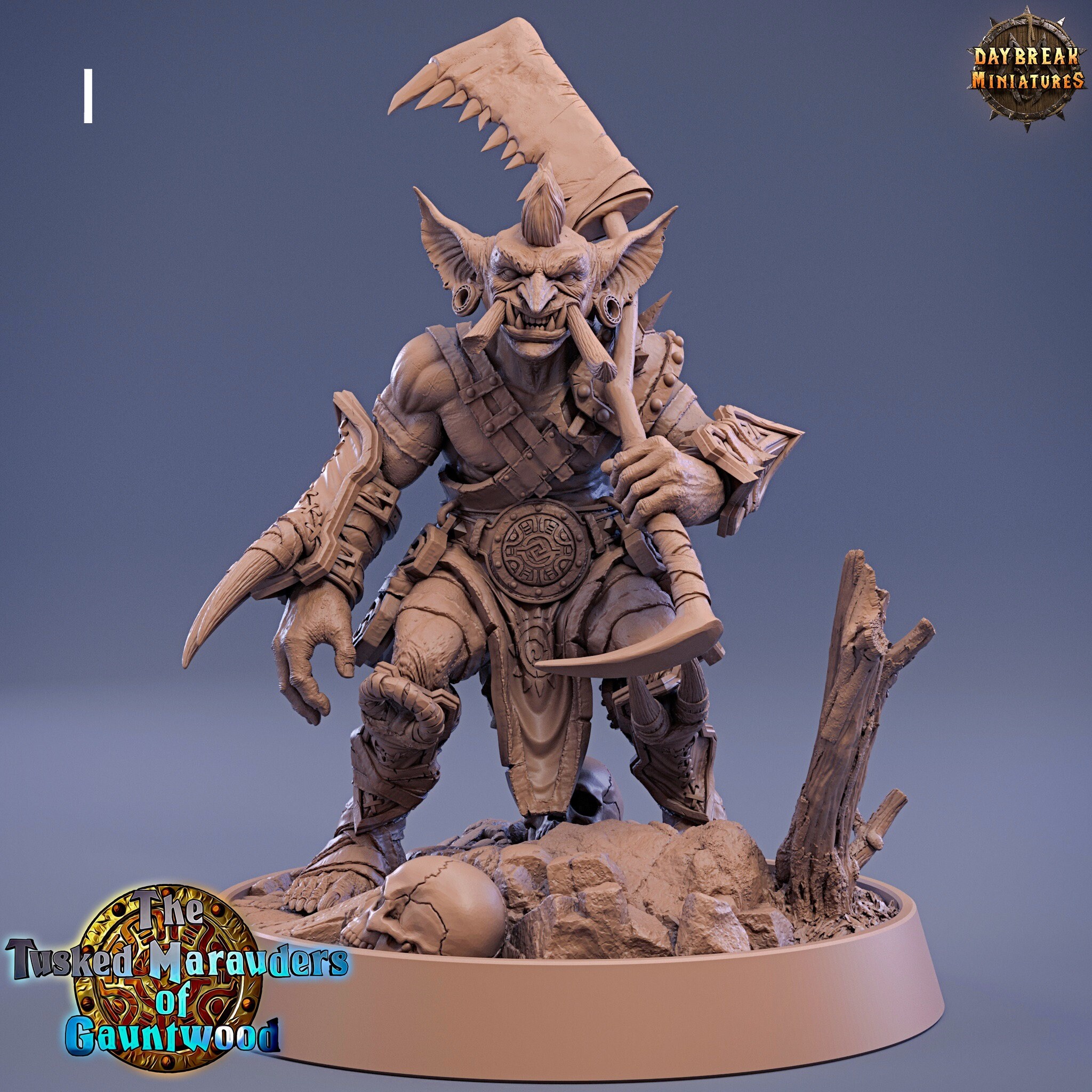 Goblin Infantry Miniatures - Daybreak Miniatures | Goblin Warrior ...