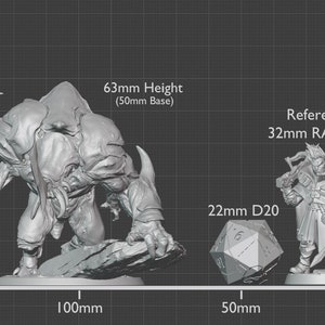 Umber Hulk Miniature - Lord of the Print | Insect Warrior Model | Cave ...