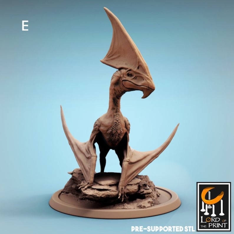 Pterosaur Models - Lord of the Print | Tupandactylus Dinosaur Models ...