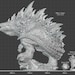 Godzilla Miniature Lord of the Print Kaiju Lizard King Model Gargantuan ...