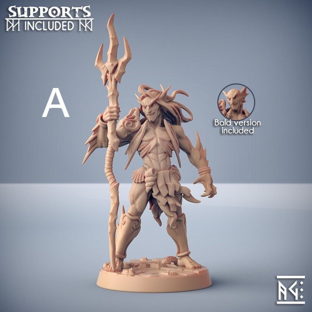 Triton Warrior Miniatures - Artisan Guild | Infantry Model | Dungeons ...