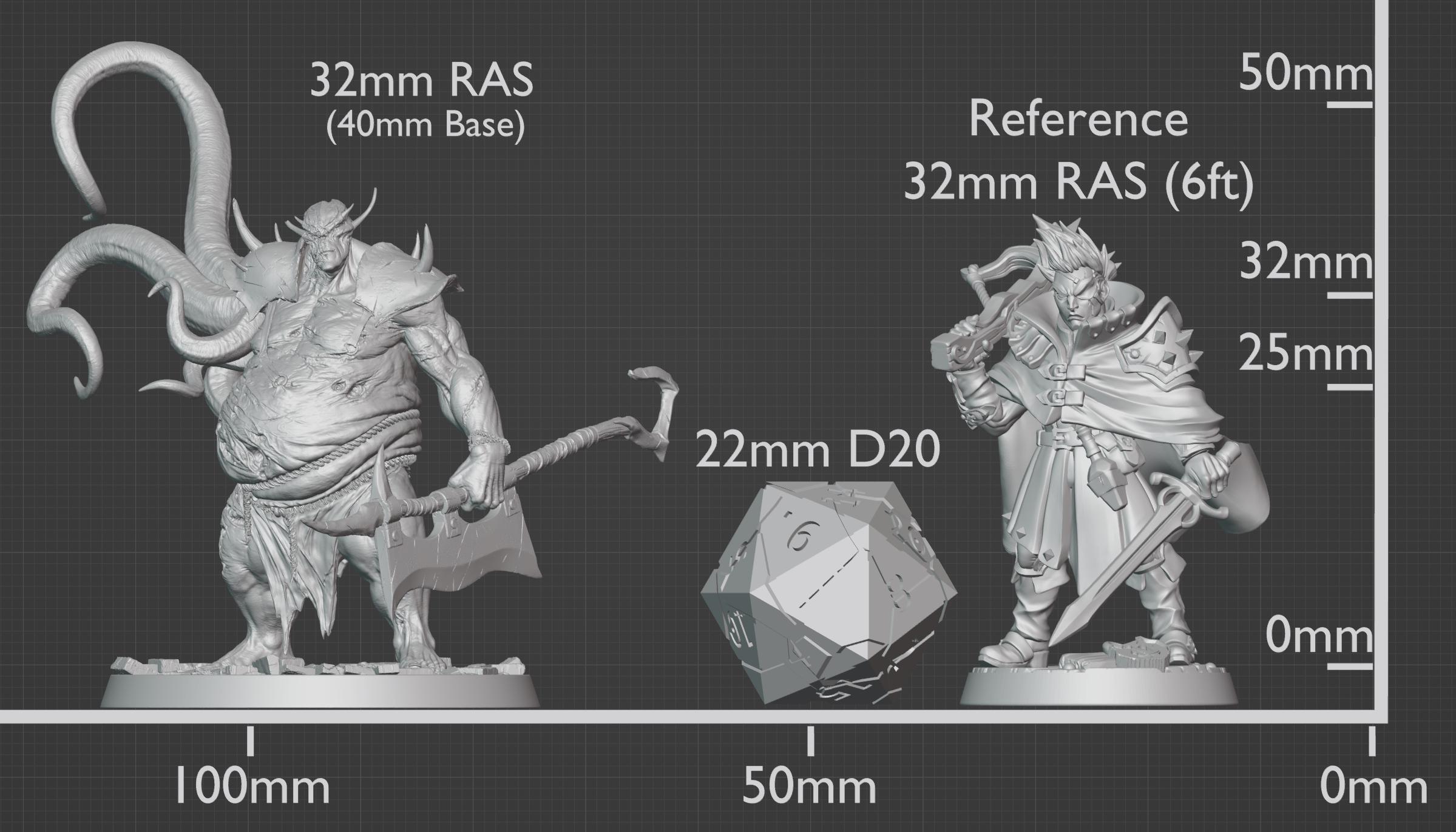 Undead Demon Infantry Miniatures - Rescale Miniatures | Daemon Prince ...