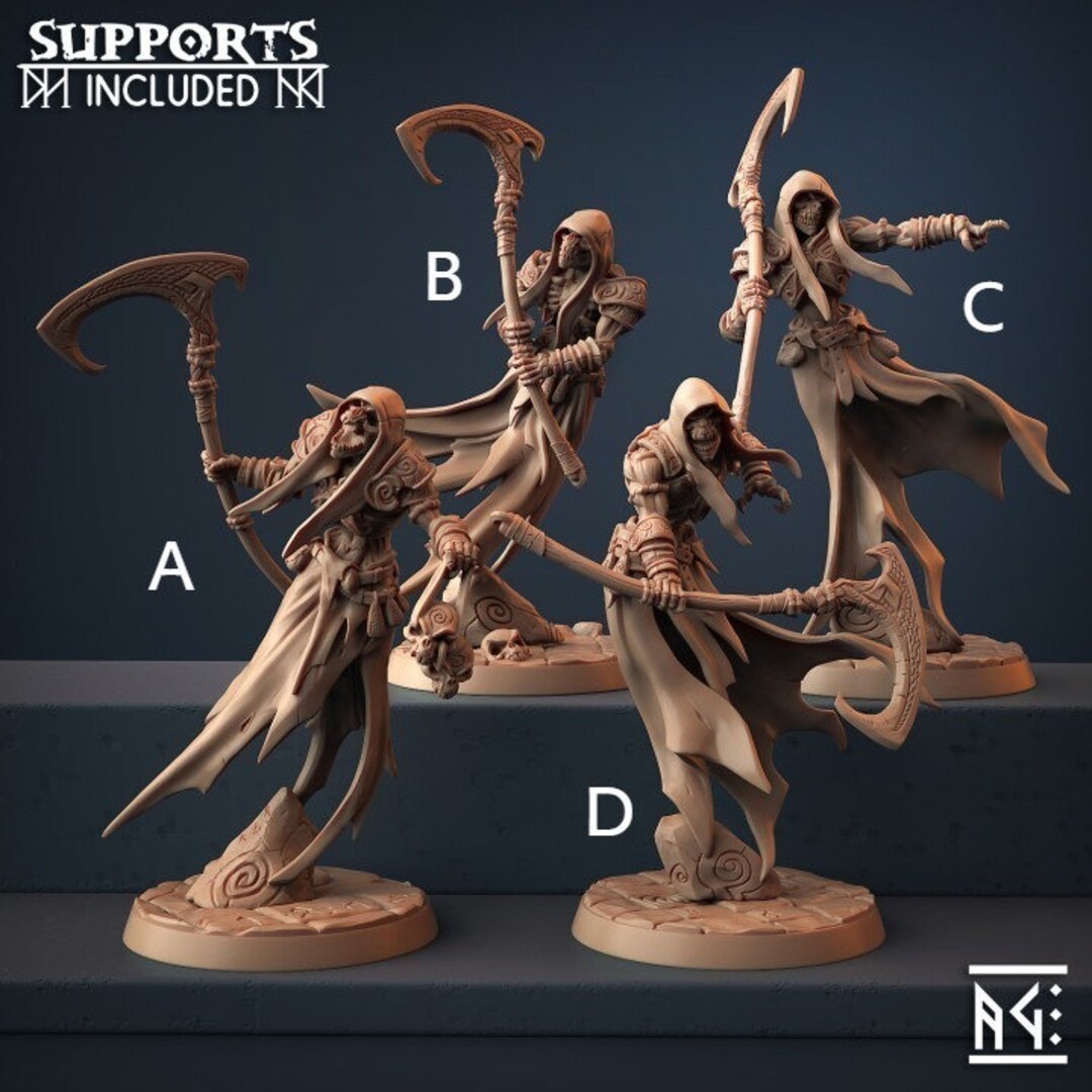 Undead Cairn Wraith Miniatures - Artisan Guild | Grimghast Reaper ...