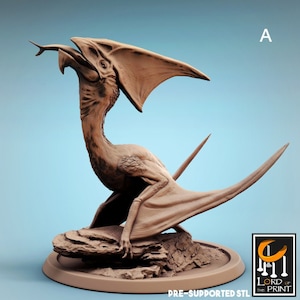 Pterosaur Models - Lord of the Print | Tupandactylus Dinosaur Models ...