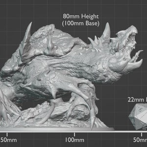 Dragon Turtle Miniature - Lord of the Print | Gargantuan Sea Creature ...