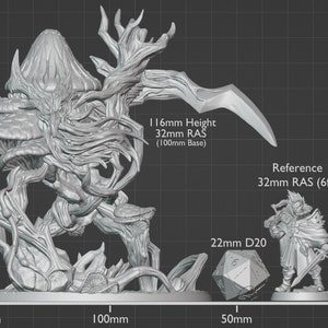 Tree Blight & Elf Rider Miniature Artisan Guild Corrupted Treant Model ...
