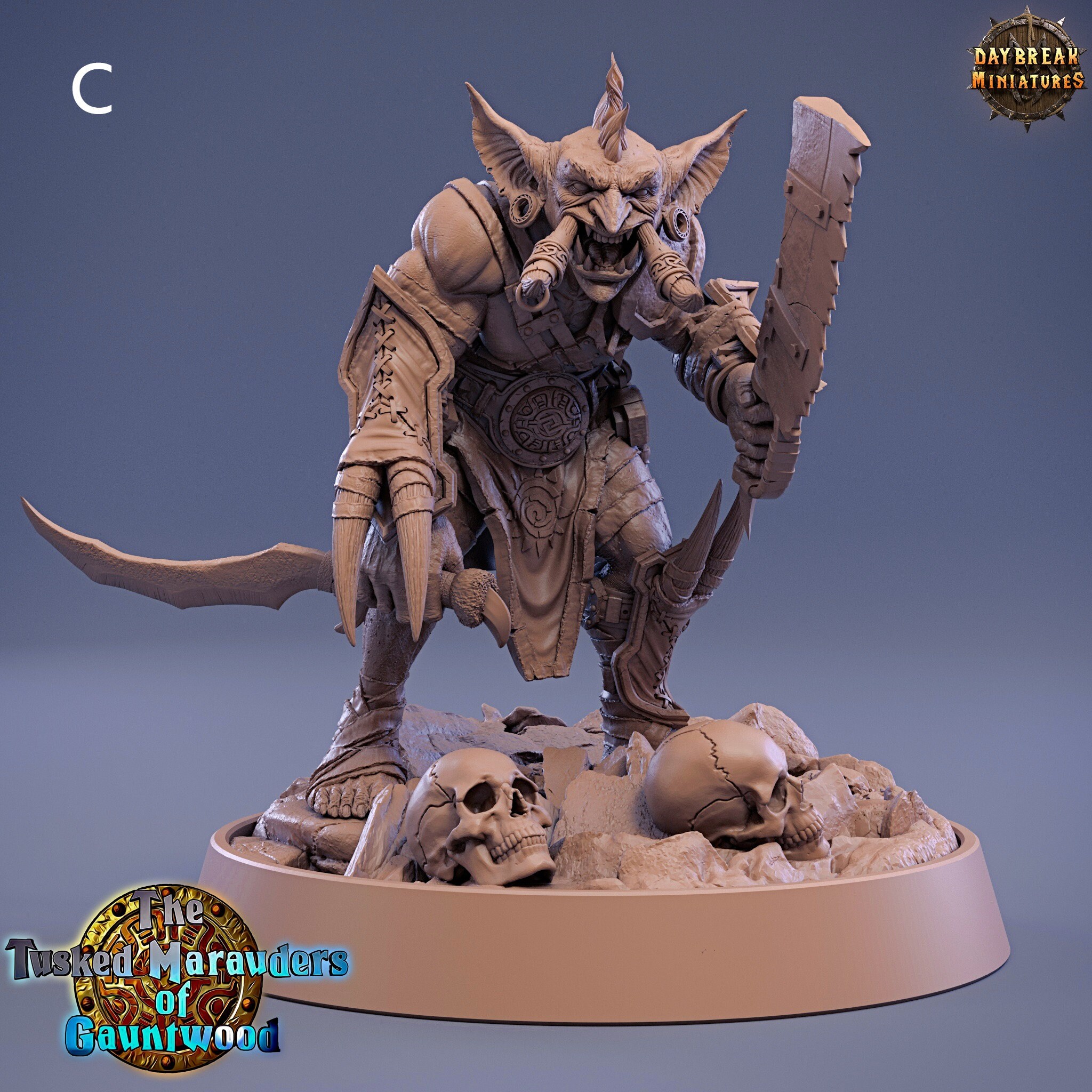Goblin Infantry Miniatures - Daybreak Miniatures | Goblin Warrior ...