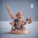 Gnome Adventurer Miniatures Artisan Guild Dungeons and Dragons Dnd ...