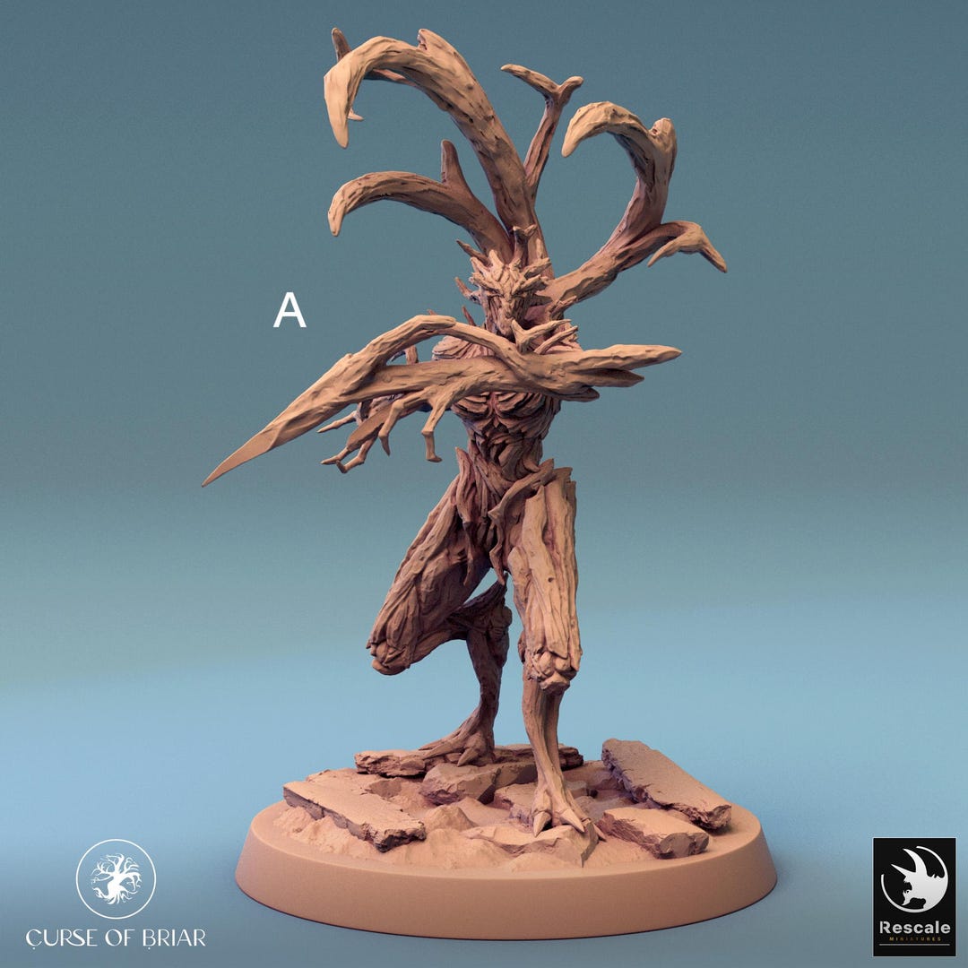 Grimdark Dryad Infantry Miniatures Rescale Miniatures Sylvaneth ...