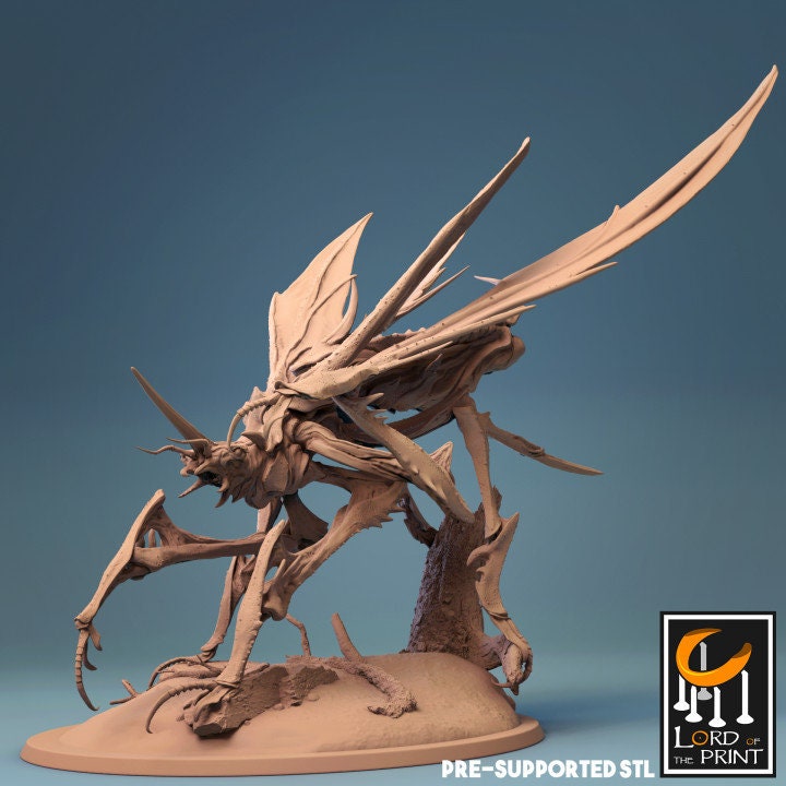 Insect Cavalry Miniature Lord of the Print Mounted | Etsy