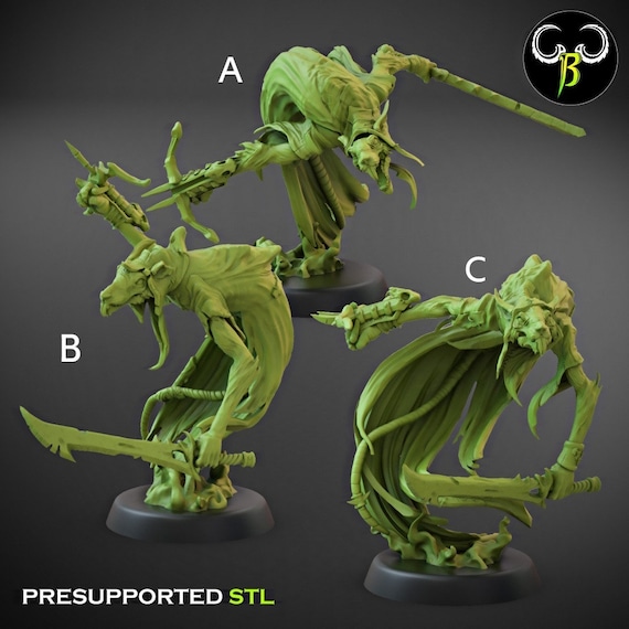 Ratfolk Assassin Miniatures Clay Beast Creation Skaven - Etsy