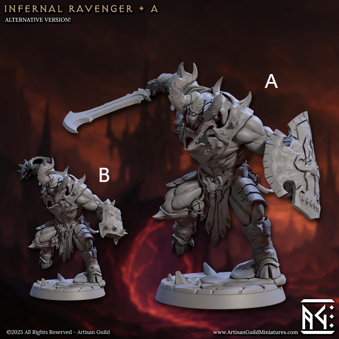 Chaos Daemon Infantry Miniatures - Artisan Guild | Wrathmonger of ...