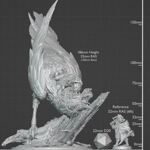 Mounted Bird Miniature - Lord of the Print | Flying Cavalry Models ...