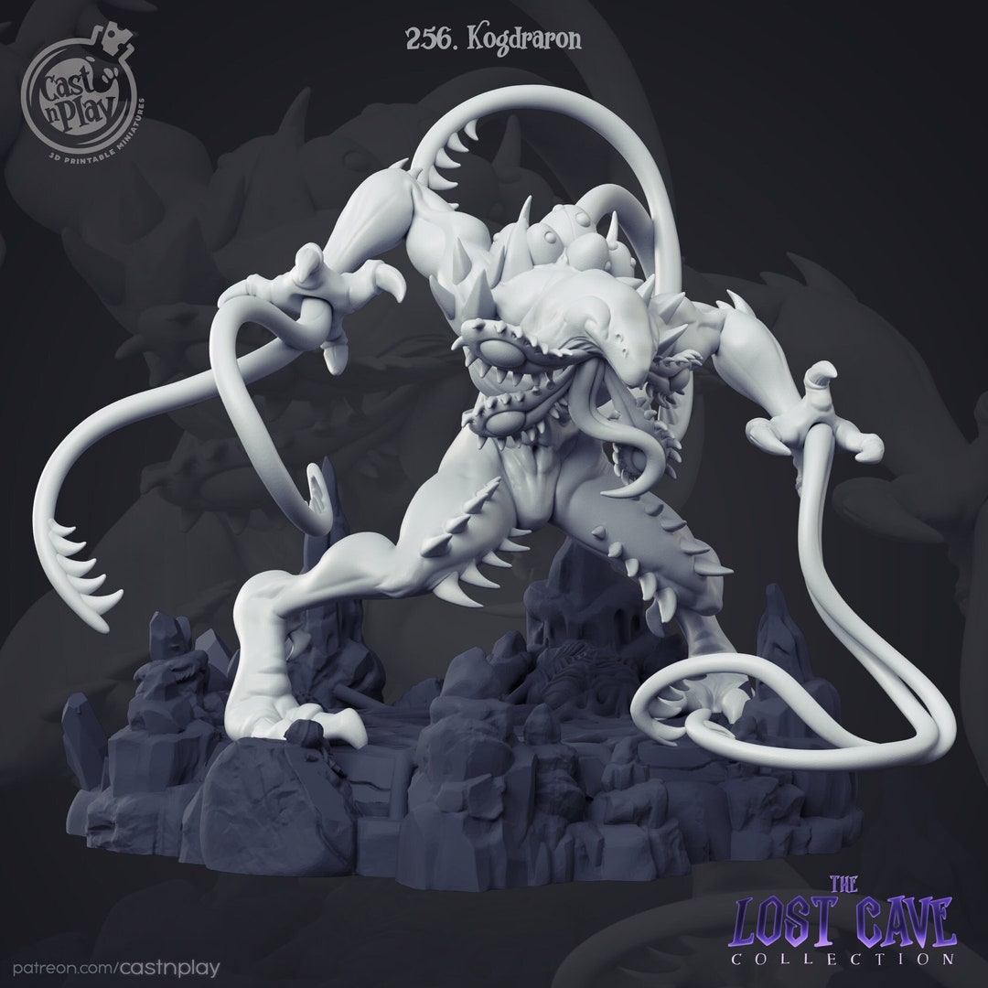 Demogorgon Miniature - Castnplay | Chaos Deamon Model | Dungeons ...