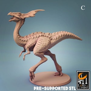 Dinosaur Miniatures - Lord of the Print | Giant Raptor Models ...
