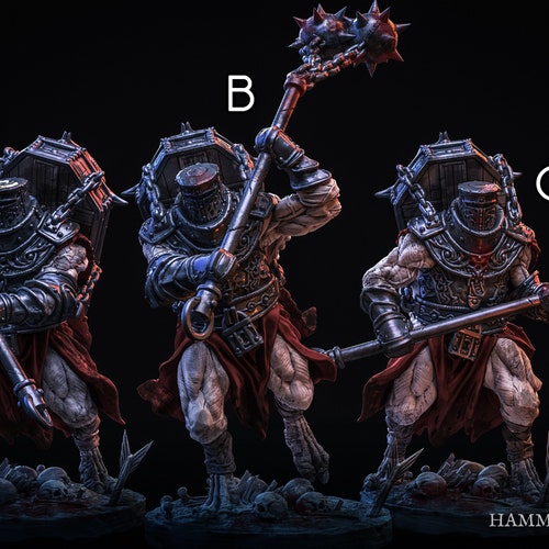 Highly Detailed Cultist Miniatures Executioner Assassin - Etsy